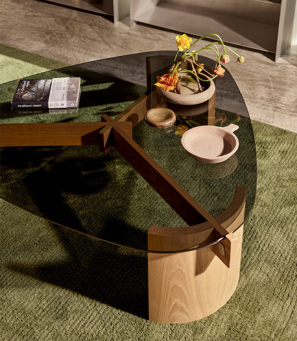 Flow Coffee Table Large | Oak Wood – Kita Living