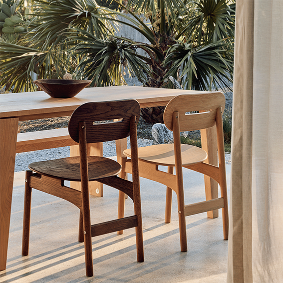Frame Chair | Elliptical - Oak Mist – Kita Living Frame Chair | Elliptical - Oak Mist – Kita Living
