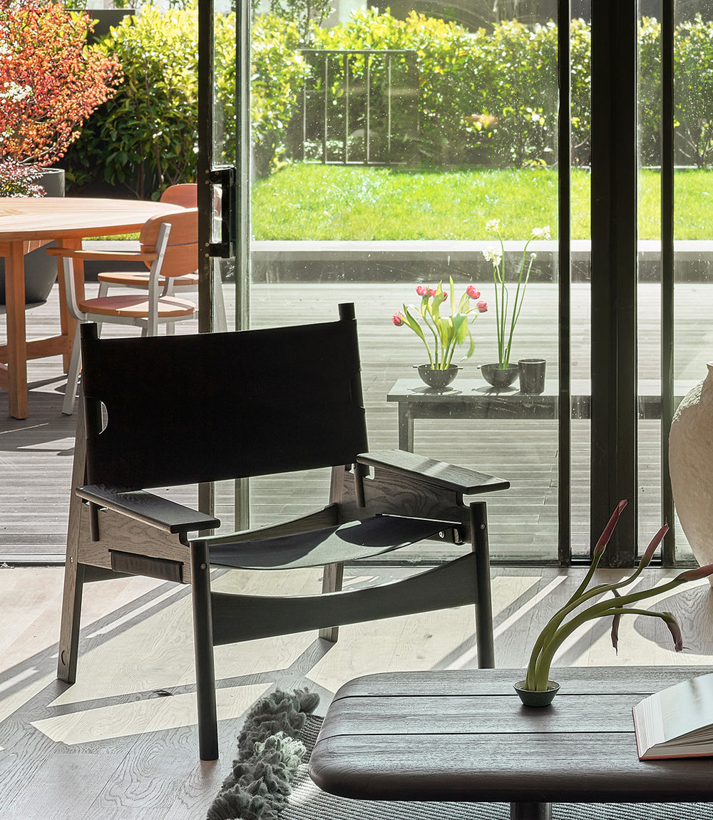 Frame Lounge Chair | Charcoal Black – Kita Living