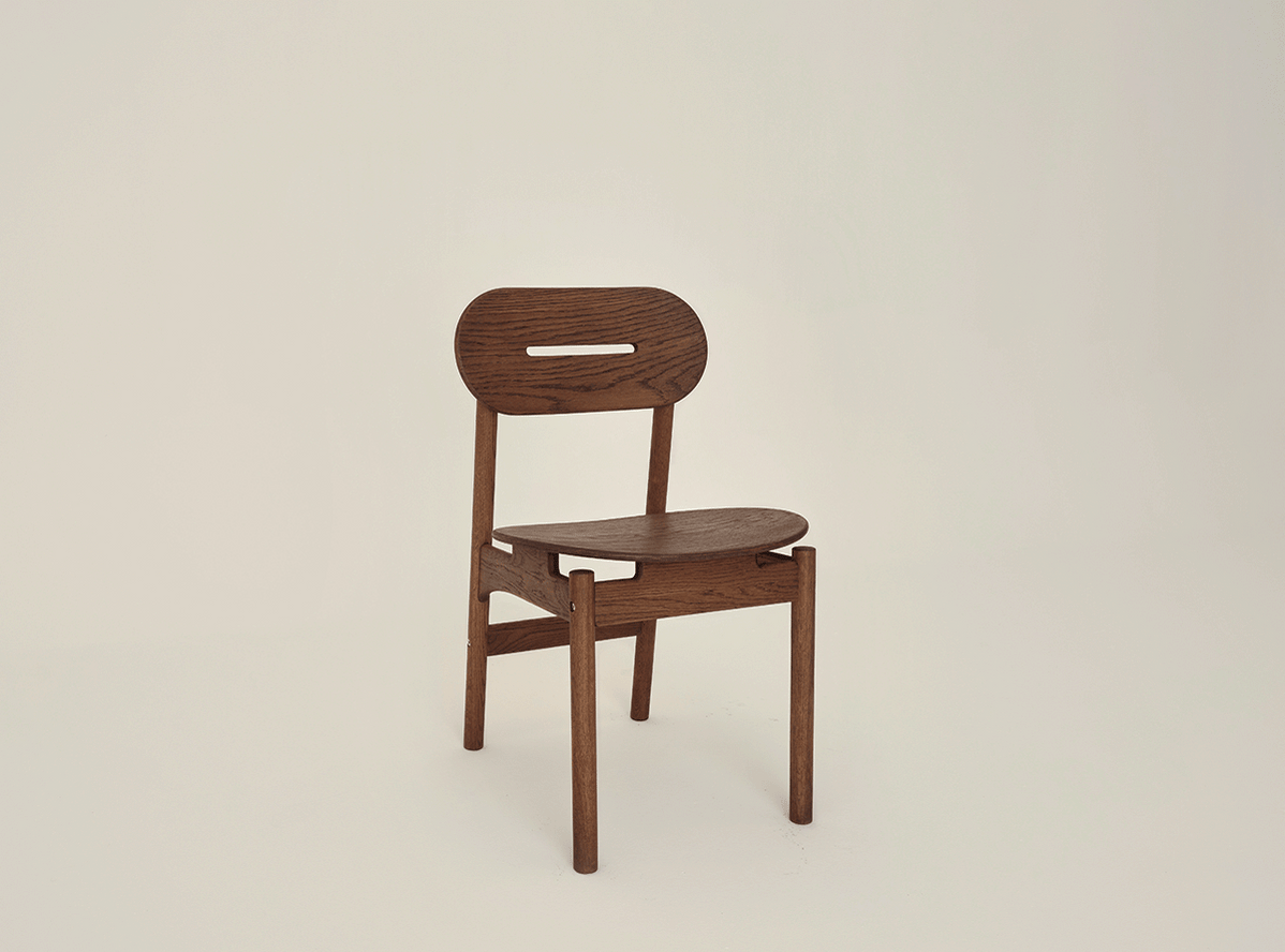 Frame Chair | Elliptical - Oak Chocolate – Kita Living